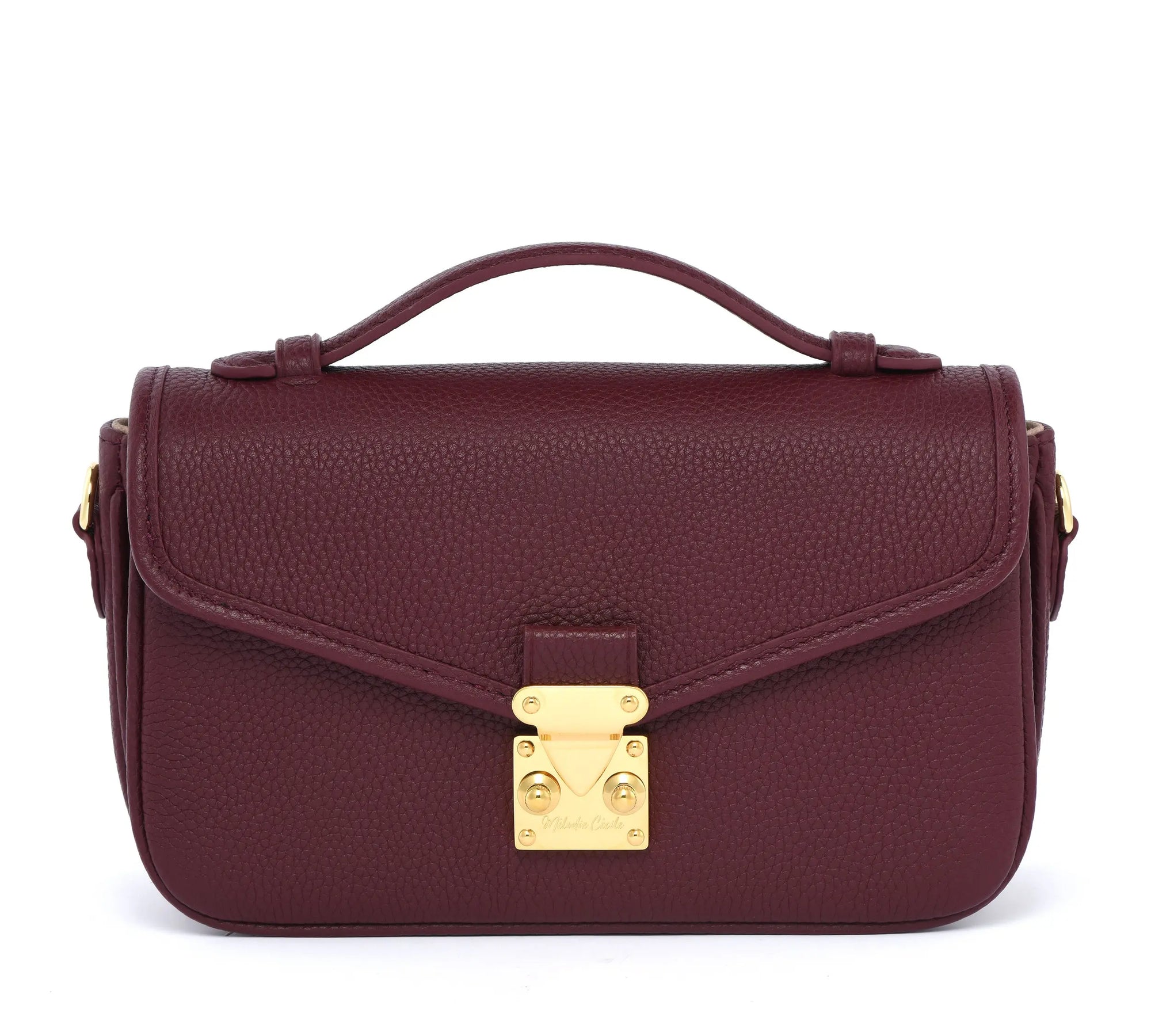 Burgundy - "Le Petit Paris15" Crossbody bag
